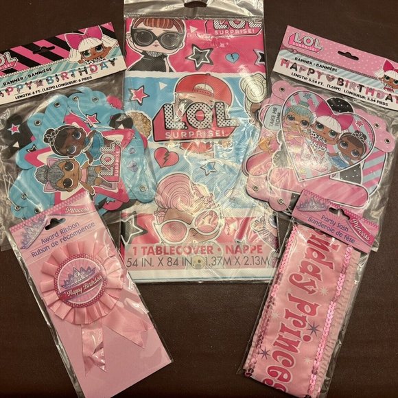 L.O.L. Surprise! | Holiday | Lol Surprise Birthday Party Supplies ...